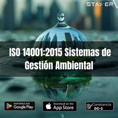 Iso 140012015 Sistemas De Gestión Ambiental Stayver