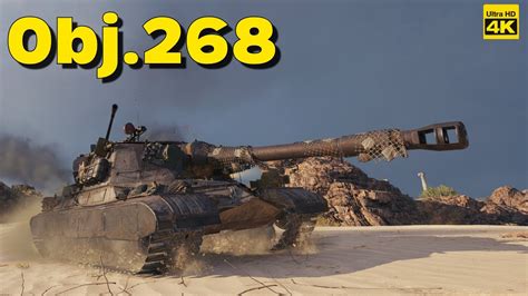 World Of Tanks 4 Kills 13 4k Damage Object 268 4K Video My Battle