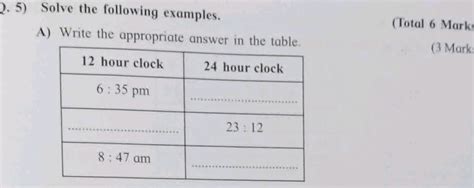 2 5 Solve The Following Examples A Write The StudyX