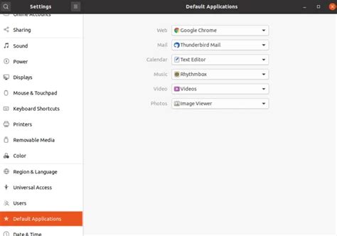 How To Change Default Apps On Ubuntu SoftTuts