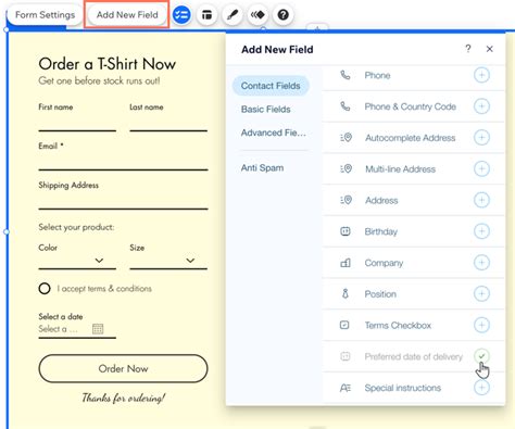 Wix Forms Saving Your Form Data To Your Contacts Help Center Wix