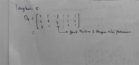 Soal Latihan Dan Jawaban Spltv Metode Determinan Yurmawitas Blog