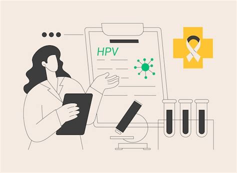 Premium Vector Risk Factors For Hpv Abstract Concept Vector Illustration