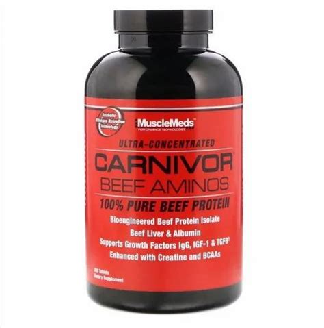 Musclemeds Carnivor Beef Aminos At ₹ 2500piece Amino Energy Tablets