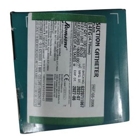 Romsons Suction Catheter At ₹ 800box Medical Catheters In Guwahati
