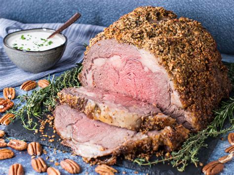 Pecan Crusted Prime Rib Roast Flavcity With Bobby Parrish