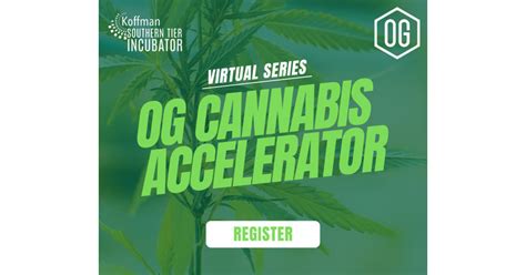 Koffman Incubator Announces New Opportunity Grows Cannabis Accelerator Program