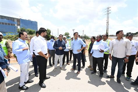 Hi Hyderabad On Twitter RT MinisterKTR Minister KTRTRS Inspected