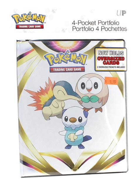 4 Pocket Portfolio Pokemon Sword And Shield