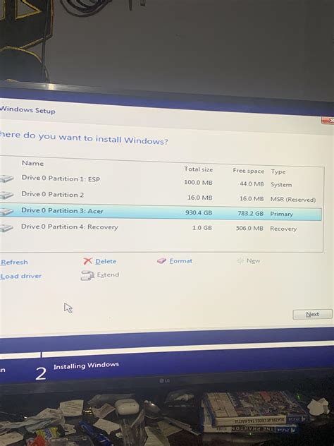 Trying To Do A Clean Install After Buying A Prebuilt With No Password Which Do I Delete R
