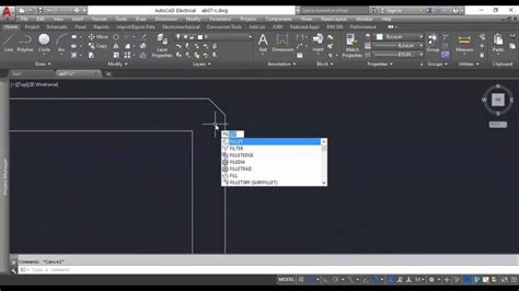 How To Use Fillet And Chamfer Command In Autocad In Urdu Electronic Engineering Autocad Command