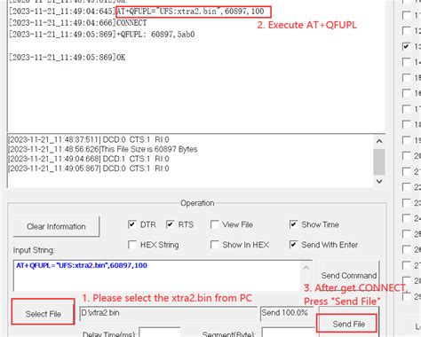 How To Insert The Files To Calibrate Gnss Function On Ep06 E
