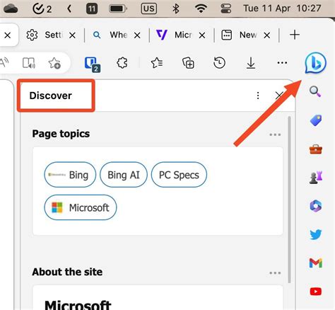 Why New Bing Ai Chatbot Sidebar Become Discover R Edge