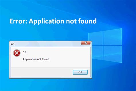 Windows 1087에서 찾을 수없는 응용 프로그램을 수정하는 방법 Minitool 뉴스 센터