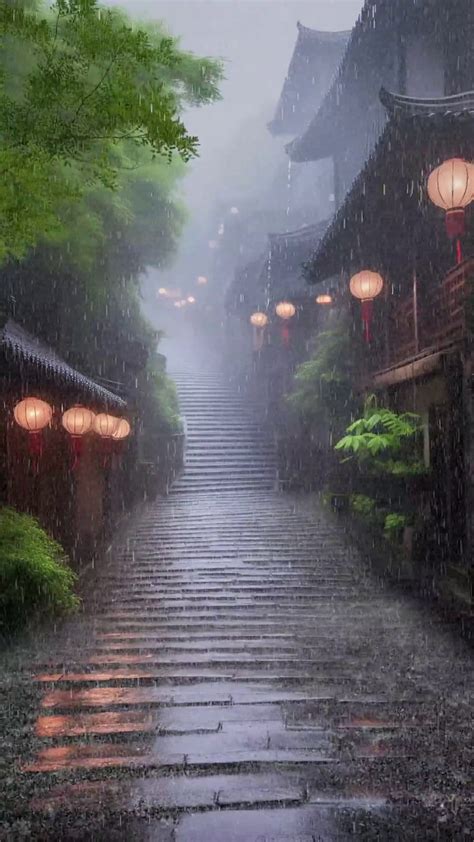 不提雨如何描述雨很大 风景手机动态壁纸 风景手机壁纸下载 元气壁纸