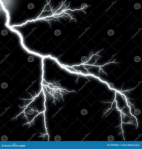 Scary Lightning Stock Illustration Illustration Of Lightning 3260662