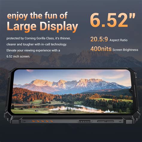 Защищенный Смартфон Oukitel WP28 8/256gb Black Черный IP68/IP69 ...