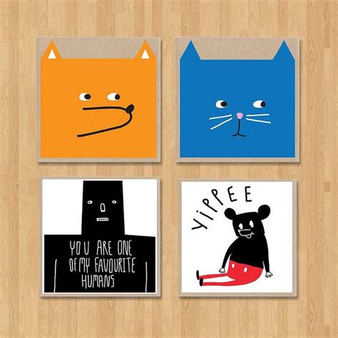 Lazy Oaf Cards Graphic Illustration Elementary Art Illustration