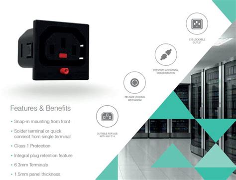 Iec Lock C13 Locking Outlet Uk Electrical Distributors E Preston