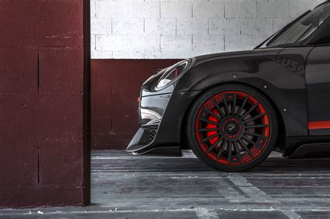 Hardcore Mini John Cooper Works GP Concept Races Into Frankfurt 2017
