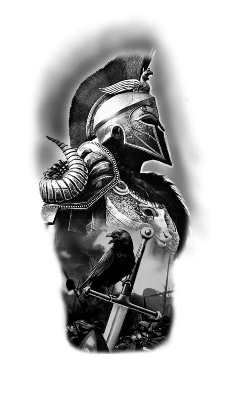 Warrior Tattoo Sleeve Warrior Tattoos Tattoo Guerreiro Templar