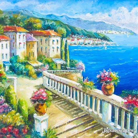 Solve Seaside Village Jigsaw Puzzle Online With 9 Pieces