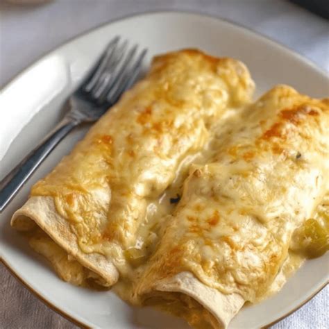 White Chicken Enchiladas The Ultimate Creamy Comfort Food Recipe Recipes By Lucelle