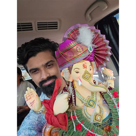 Bappa Vibes Only 🌼💫🧡 Ganpati Ganpatibappa Mumbai Maharashtra India