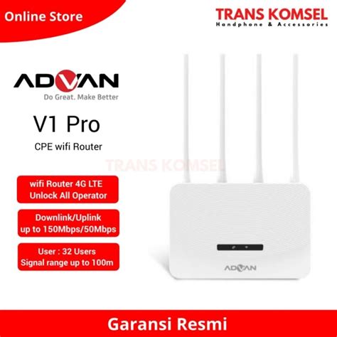Jual Modem Cpe Router Wifi Advan V1 Pro Shopee Indonesia