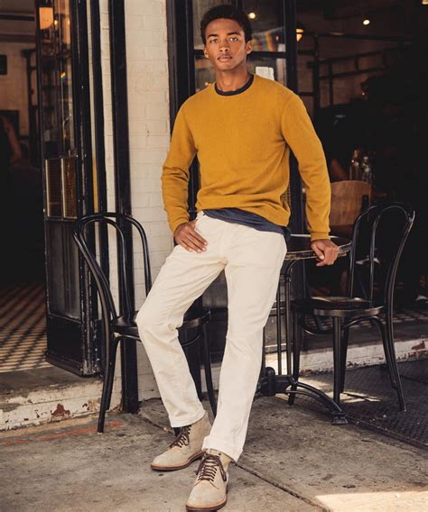 Mens Corduroy Pants Wardrobe Essentials Office Casual Style
