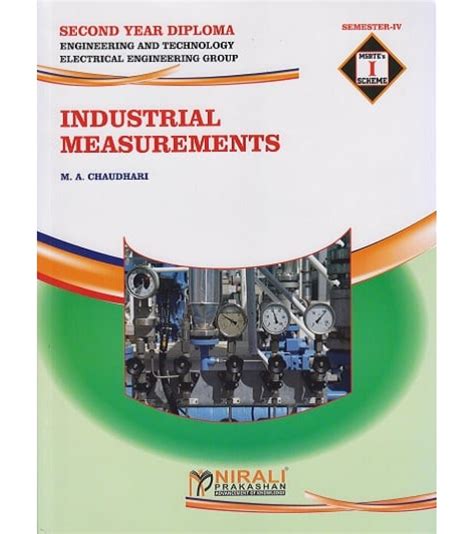 Nirali Industrial Measurements Msbte Second Year Diploma Sem 4
