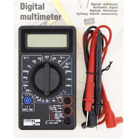 Digitale Multimeter Multimeter 250 Volt 5 Ampère Discountershopnl