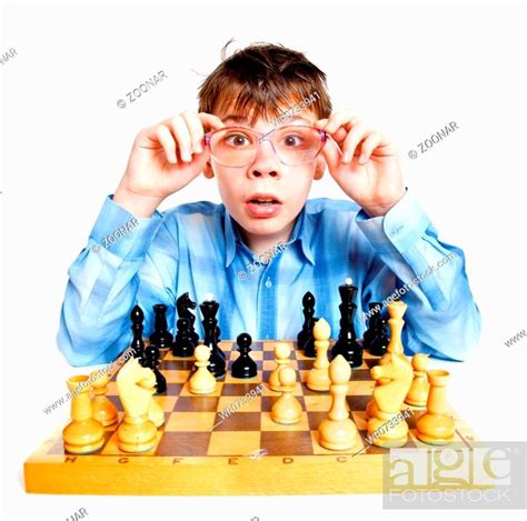 Nerd Play Chess Stock Photo Picture And Royalty Free Image Pic WR Agefotostock