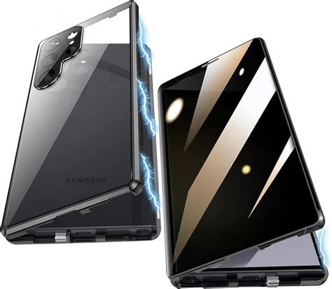 Hdgskbua Privacy Magnetic Case For Samsung Galaxy S24 Ultra Anti