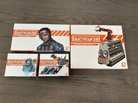 Burncycle New Recruits Series Reprint By Chip Theory Games