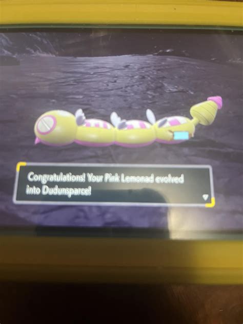 [gen 9] I Caught A Shiny Dunsparce My Friend Told Me That Itll Take