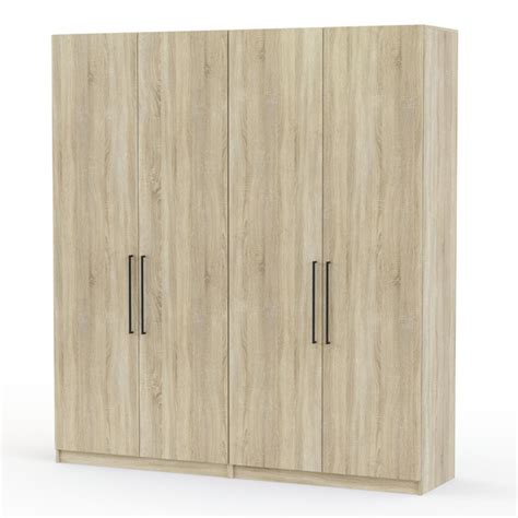 Шкаф распашной BestMebel Остин Лайт 4, 150x60x220 см - купить по ...