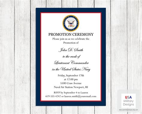 Army Promotion Ceremony Script