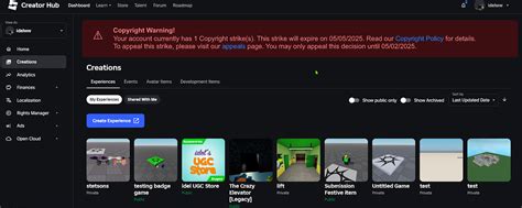 Allow Users To See Their Current Dmca Strikes And When These Expire