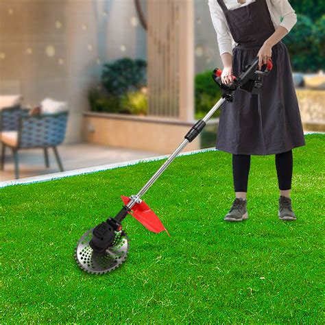 Denest Cordless Grass Trimmer Lawn Grass Brush Cutter Blade Whipper