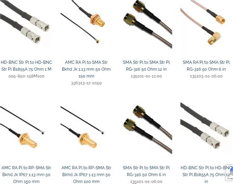 Amphenol Rf Cable Assemblies And Connectors Repair