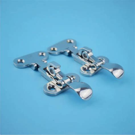 2x Boat Locker Hatch Anti Rattle Latch Fastener 316 Stainless Steel 4 3