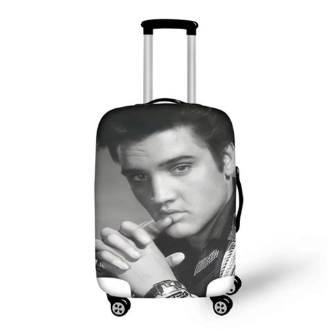 Elvis Presley King Of Rock Printed Luggage Cover