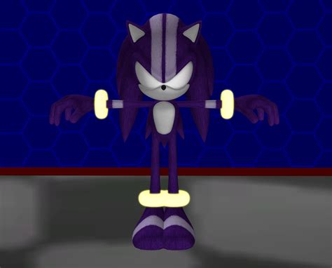 Model Dl Darkspine Sonic By Wolfblade111 On Deviantart