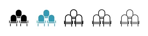 Cinema Seat Icon Vector Art At Vecteezy
