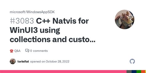 C Natvis For Winui3 Using Collections And Custom Types · Microsoft Windowsappsdk · Discussion