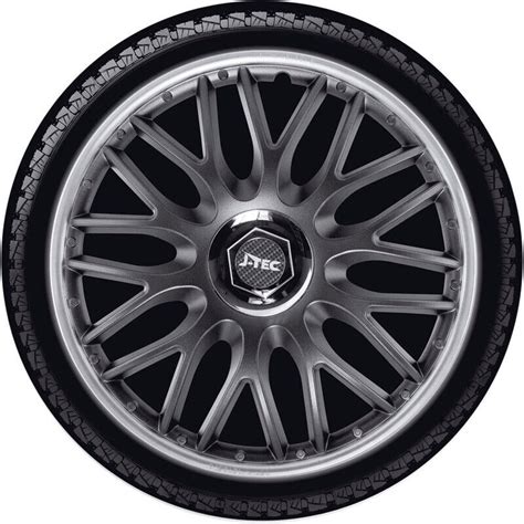 Radkappen Radzierblenden Blenden J Tec Orden SR 16 Zoll Grau Silber