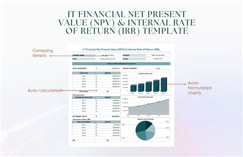 It Financial Net Present Value Npv And Internal Rate Of Return Irr
