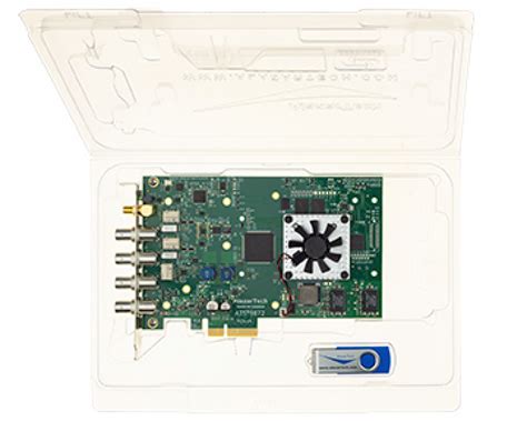 Ats9872 8 Bit 1 Gss Alazartech Pci Digitizers Pc Oscilloscope Pc Scope Card And Systems