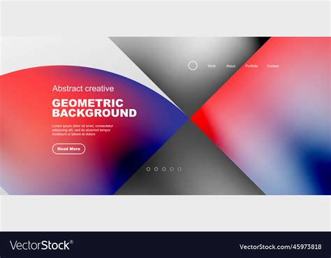 Abstract Circles And Lines Geometric Minimal Vector Image